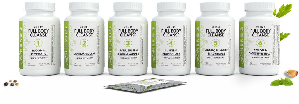 The Dherbs Full Body Cleanse - A Complete Herbal Detox Program for ...