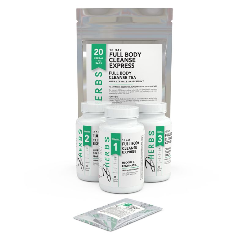 The Dherbs Full Body Cleanse - A Complete Herbal Detox Program for ...